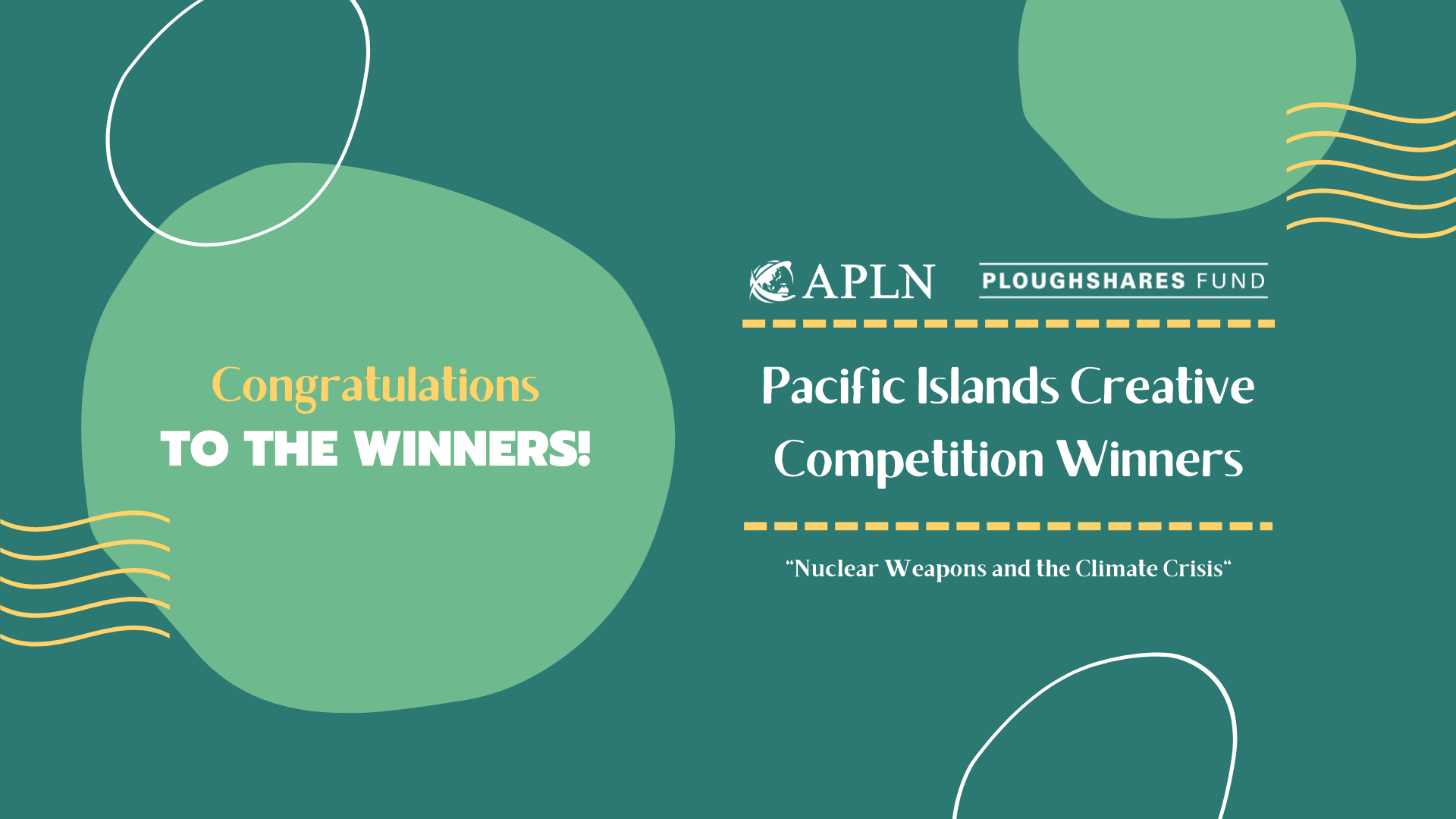 Winners of the Pacific Islands Creative Competition 2022 | Asia-Pacific ...